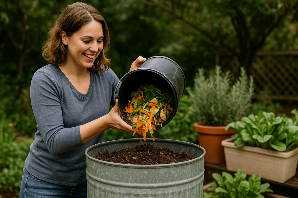 Easy Composting Tips for Container Gardens: Recycle, Reuse, and Revitalize Your Soil - Greenmuse