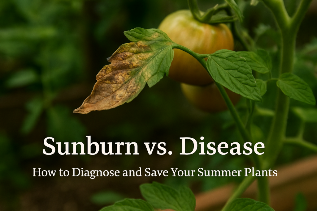 Sunburn vs. Disease: How to Diagnose and Save Your Summer Plants ...
