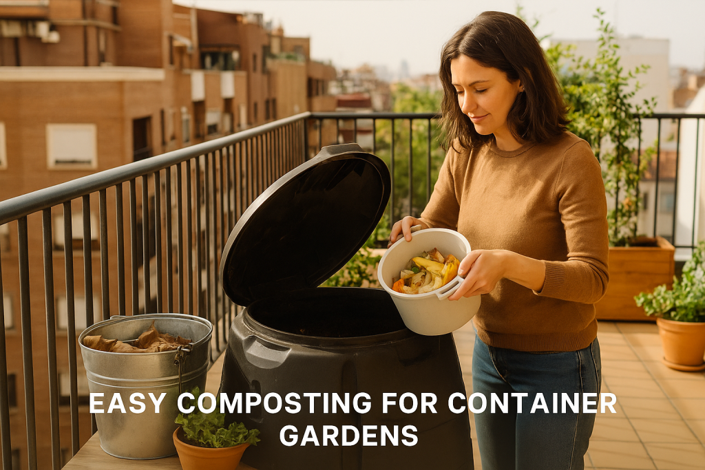 Easy Composting for Container Gardens: Your No-Fail Guide to Rich, Organic Soil - Greenmuse