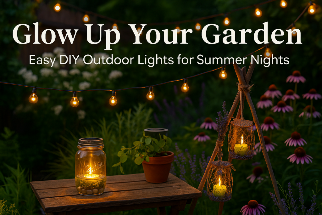 Glow Up Your Garden: Easy DIY Outdoor Lights for Summer Nights - Greenmuse