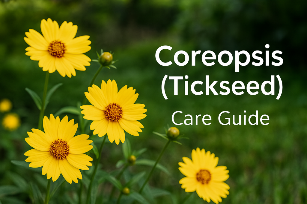 Coreopsis (Tickseed): The Sun-Loving Star of Low-Maintenance Gardens ...
